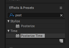 Posterize Time effect – EWAN BECKETT